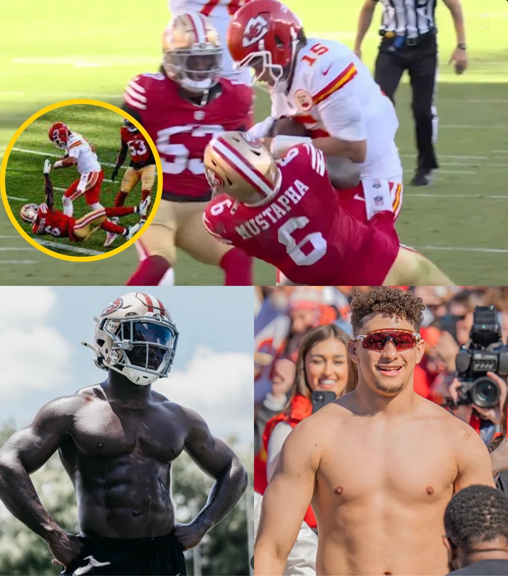 It's officially dad bod season as Patrick Mahomes trucks #49ers DB ...