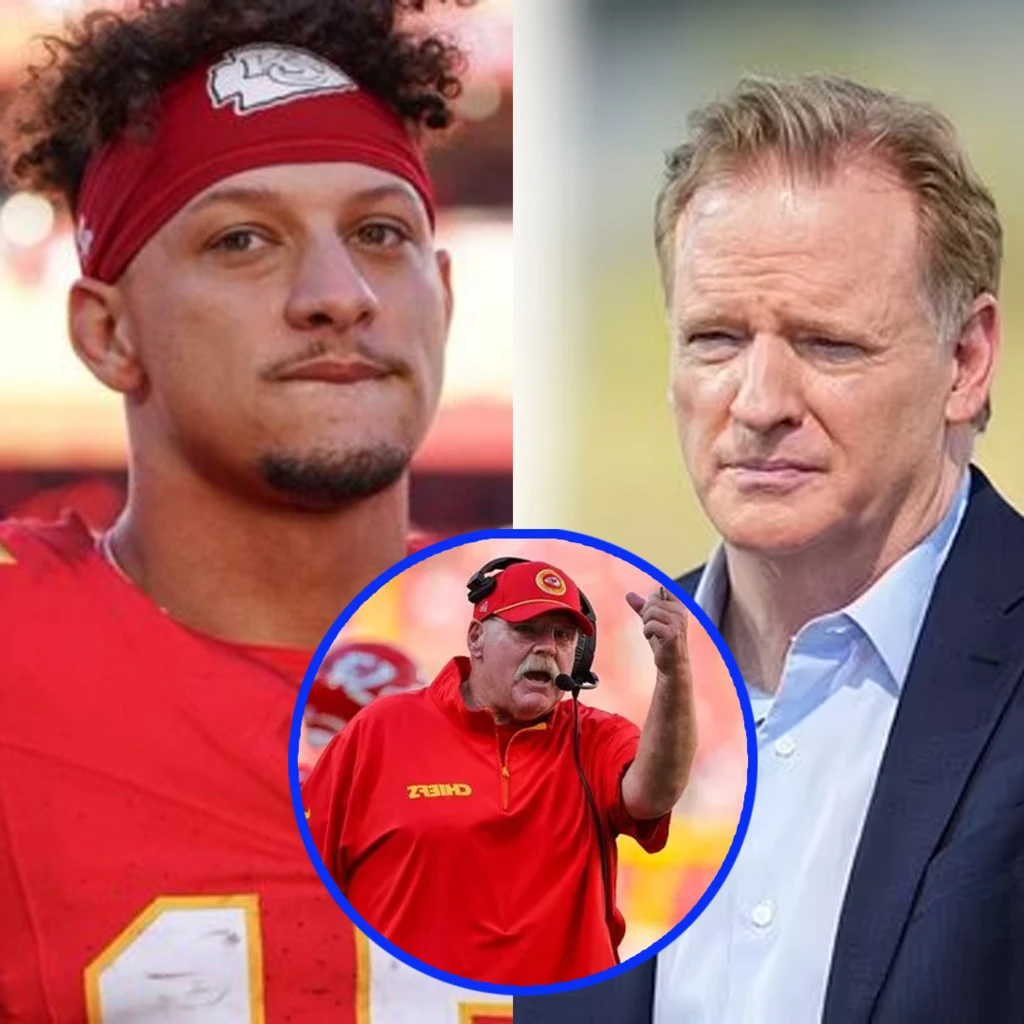 Angry Patrick Mahomes says he will LEAVE the NFL and accuses the NFL of ...