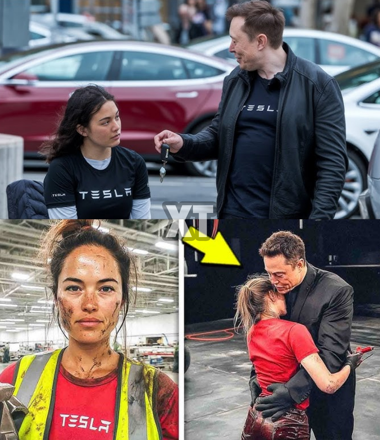 Elon Musk Discovers His Tesla Employee Is Homeless, Next Day She Gets ...