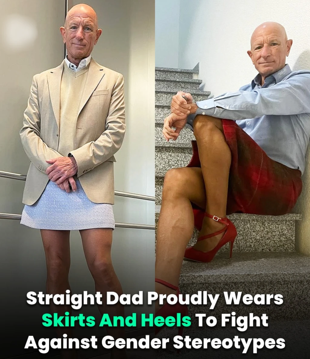 Straight Dad Proudly Wears Skirts And Heels To Fight Against Gender Stereotypes - News