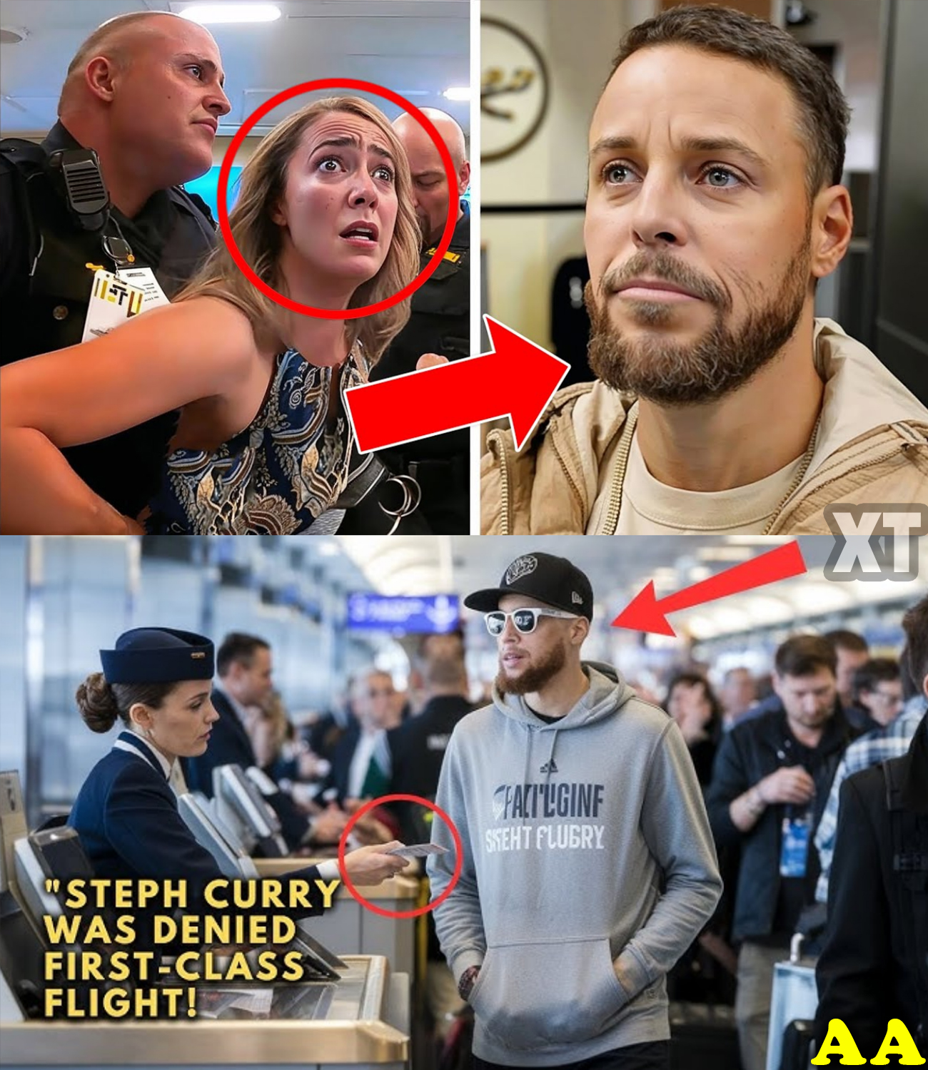 Woman Refused To Let Steph Curry Board First-Class. She Instantly ...