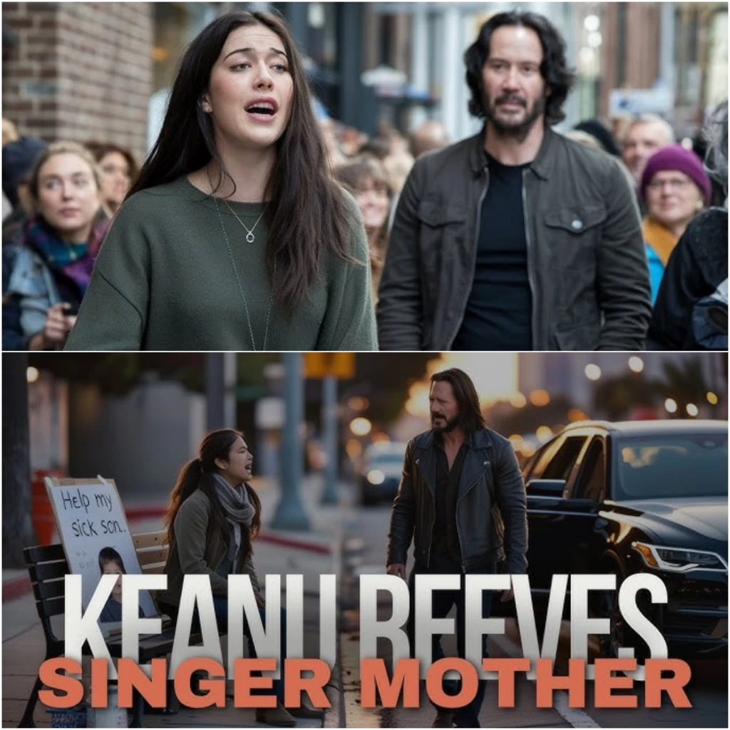 She Was Singing to Save Her Sick Son, Until Keanu Reeves to Hear the ...
