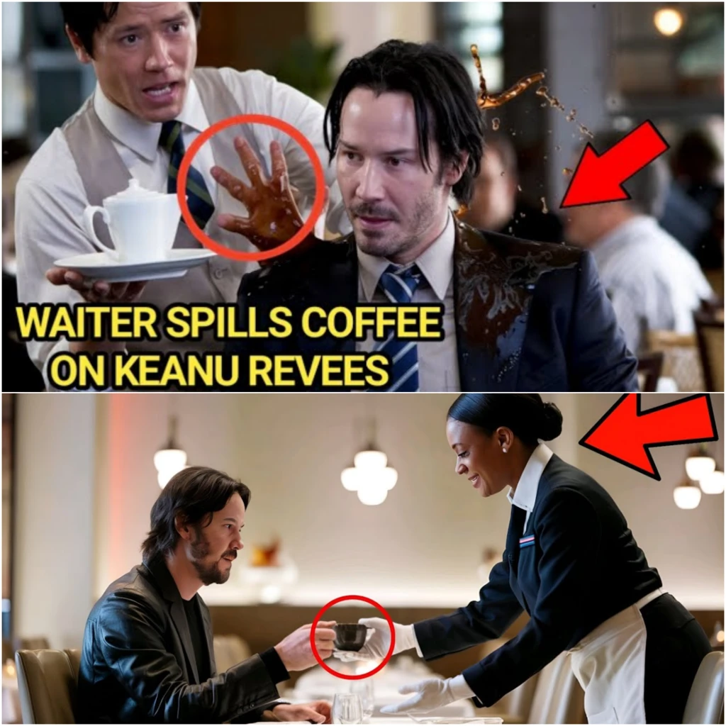Waiter Spills Coffee on Keanu Reeves, How He Handles It Will Change ...