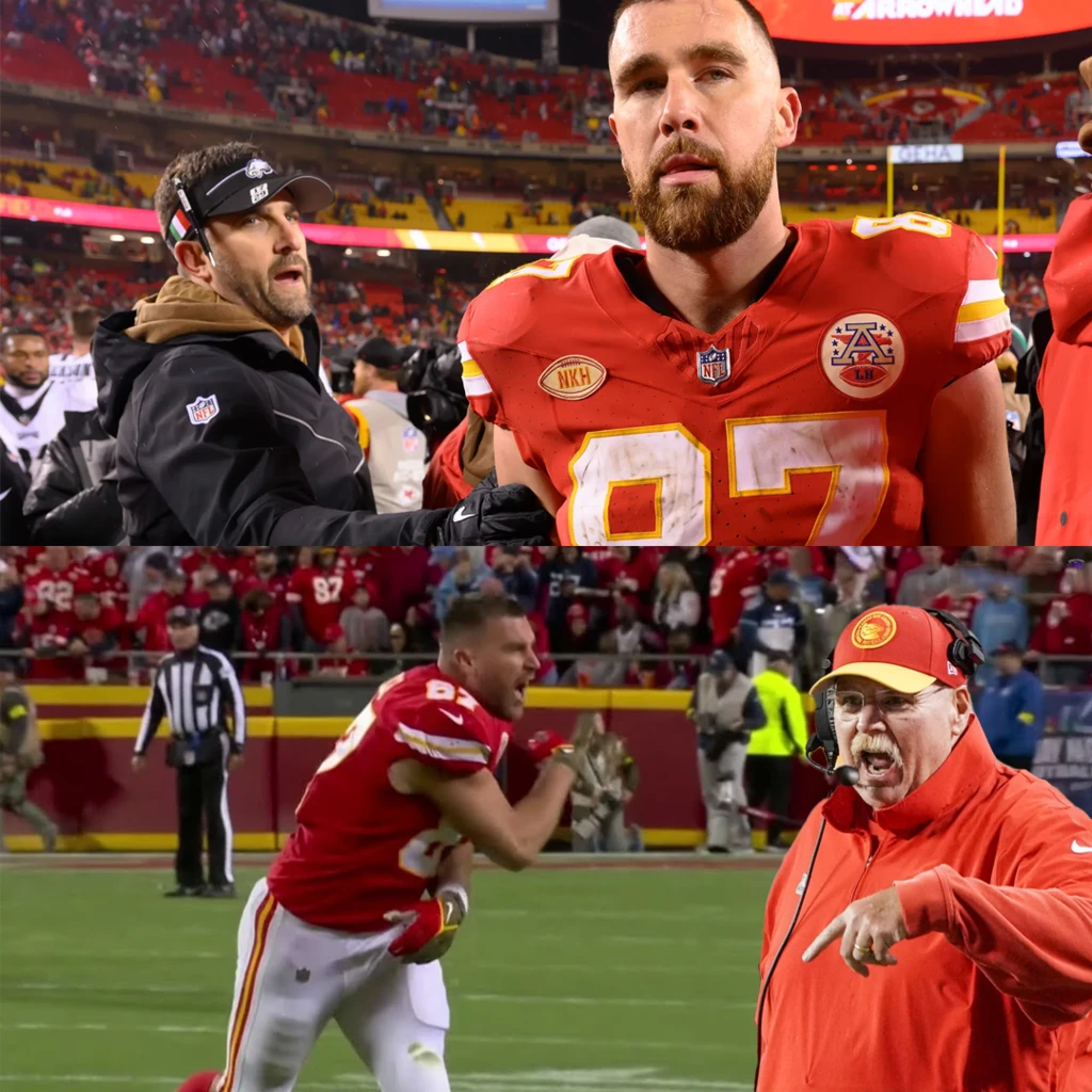Travis Kelce blows hot following the suspension handed down to him by the NFL. See some of the ...