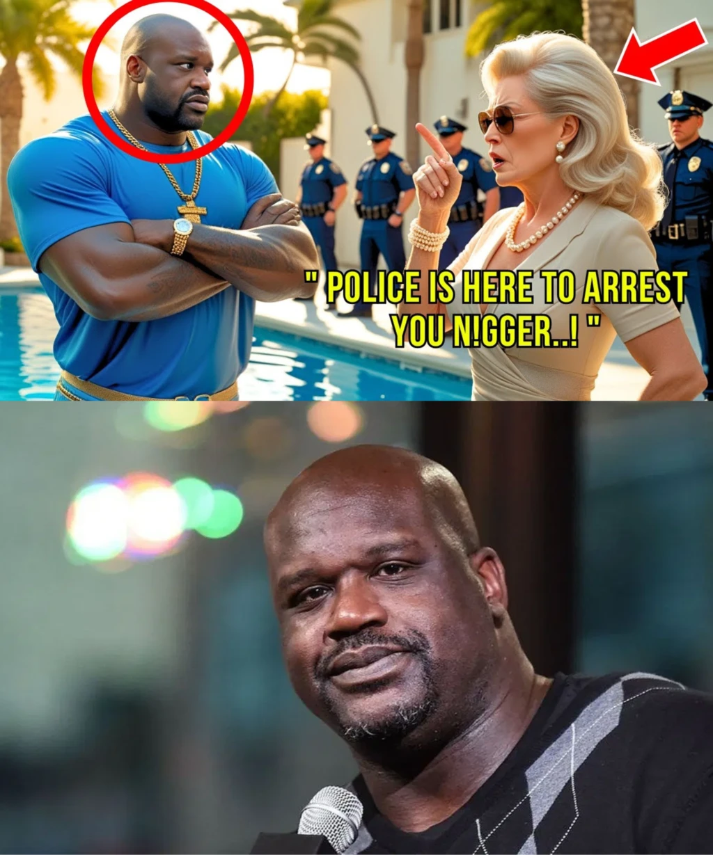 Racist Woman Calls 911 For Swimming Big Shaq in His Own Pool, What ...