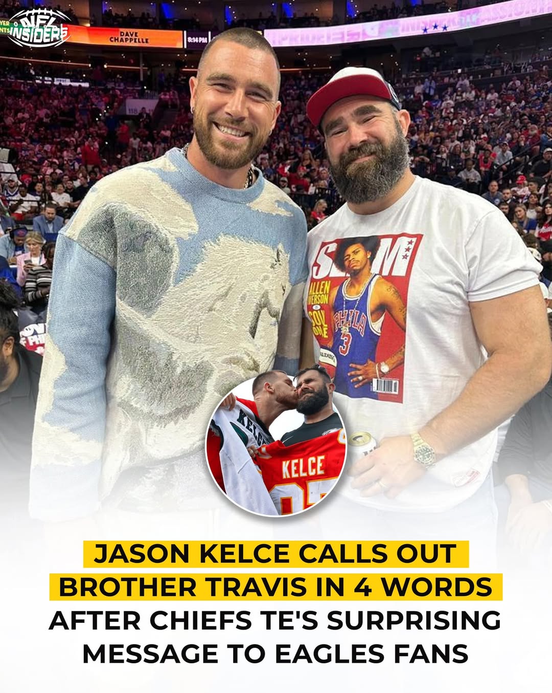 Jason Kelce Stuns Fans With 4-Word Response to Brother Travis After ...