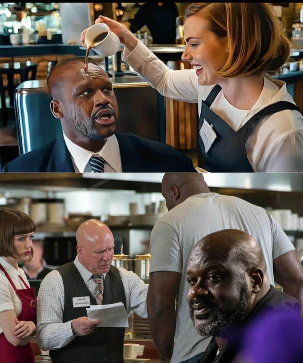 The Waitress poured coffee on Big Shaq's face, but she didn't know he ...