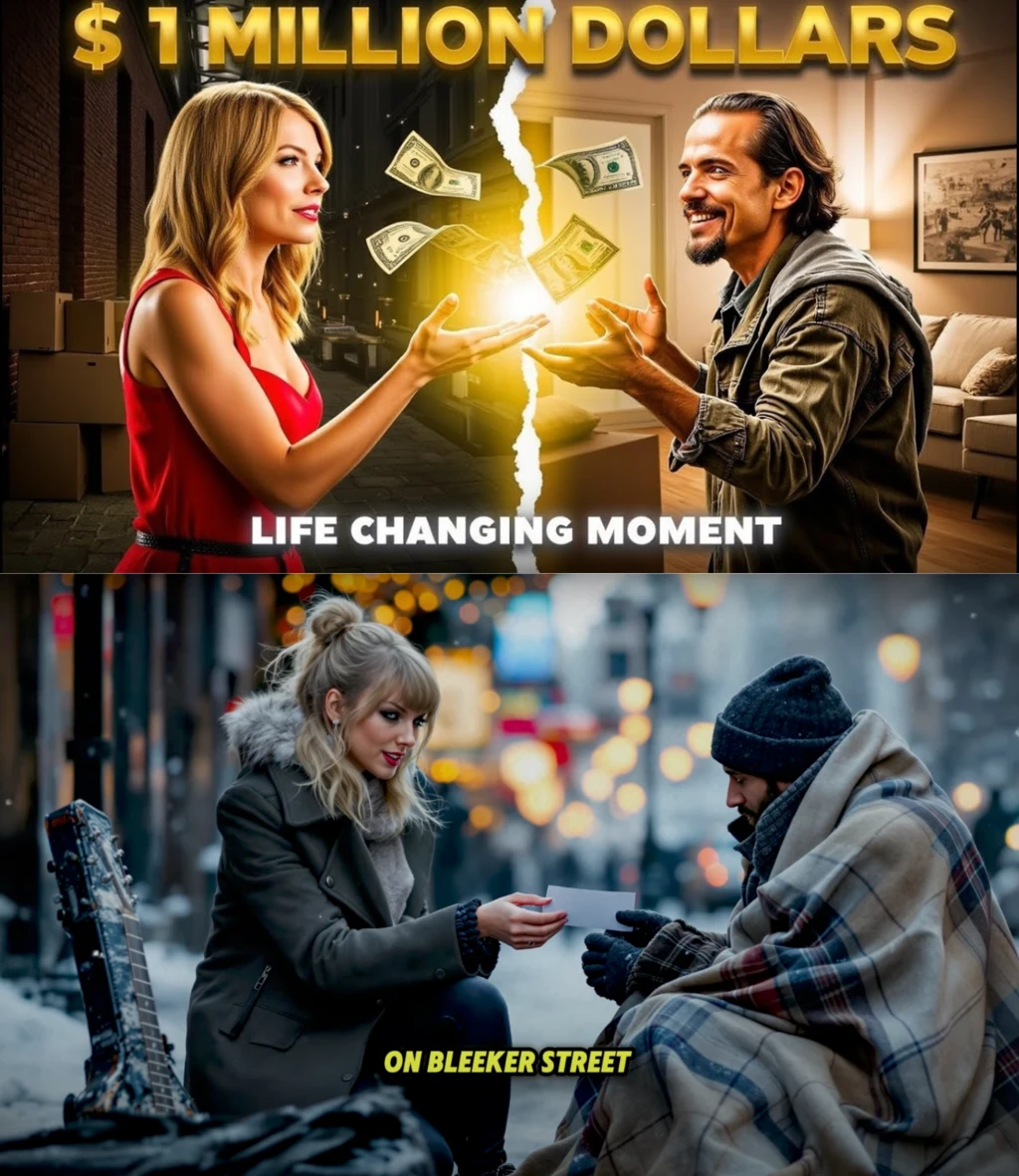 Taylor Swift Gives a Homeless Man a Million Dollars—His Life Changes ...