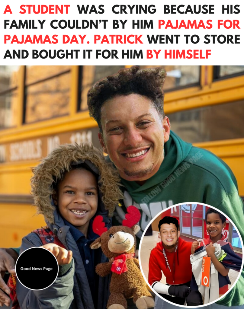 Patrick Mahomes' Heartwarming Gesture: NFL Superstar Steps Up for ...