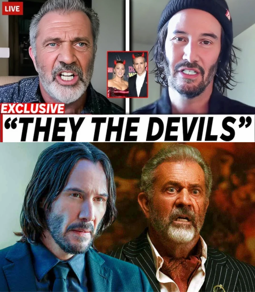 Mel Gibson and Keanu Reeves: The Unexpected Duo Standing Up for Justin ...