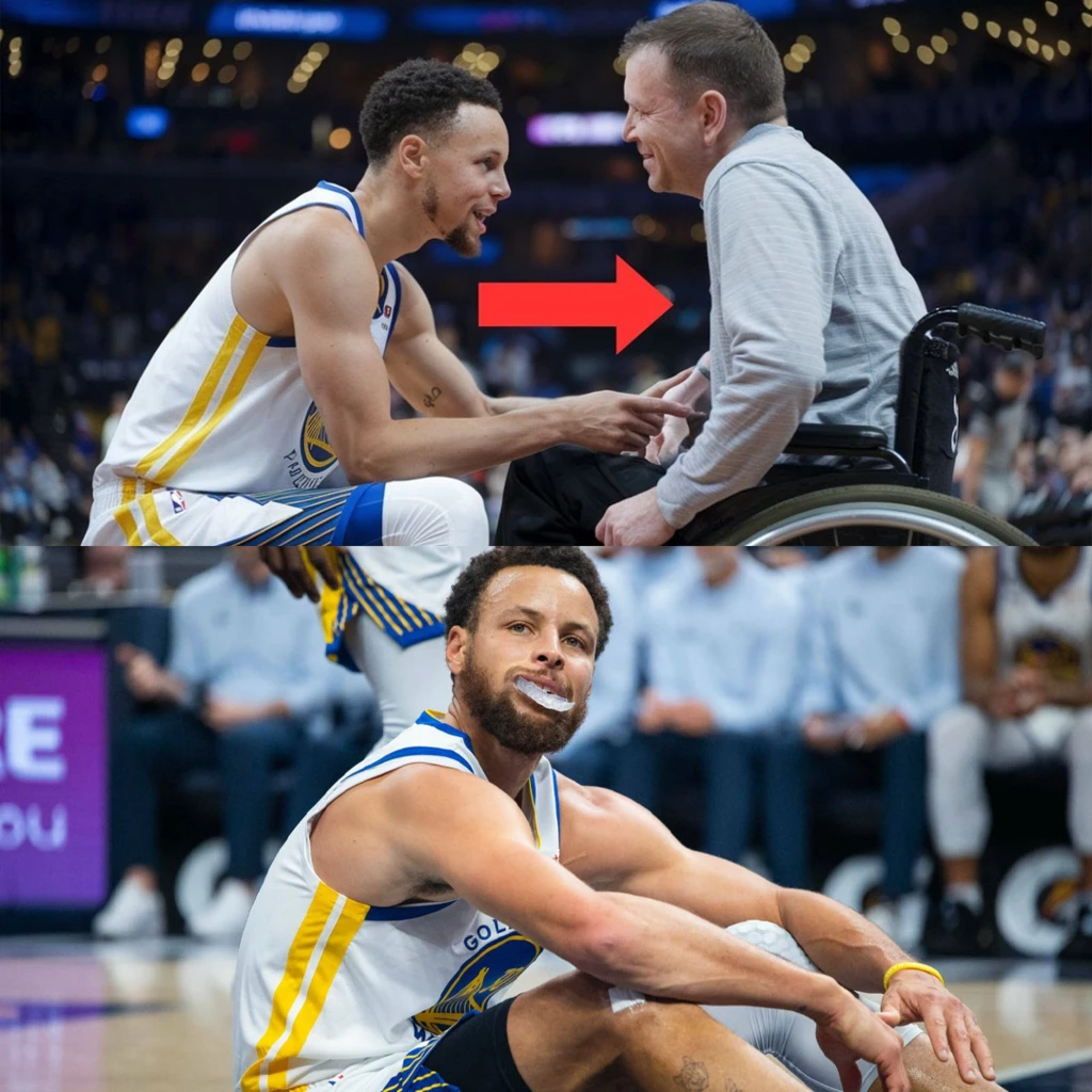 Steph Curry Stops a Game to Help a Disabled Fan—His Act of Kindness ...