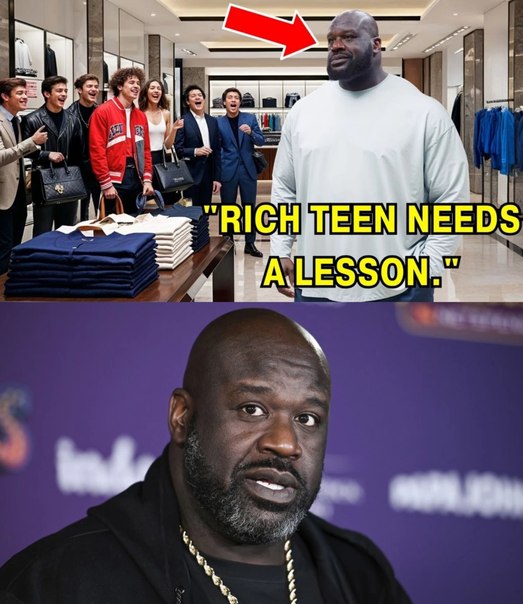 Rich Teen Laughs Big Shaq – Freezes When He Buys the Whole Store! - News