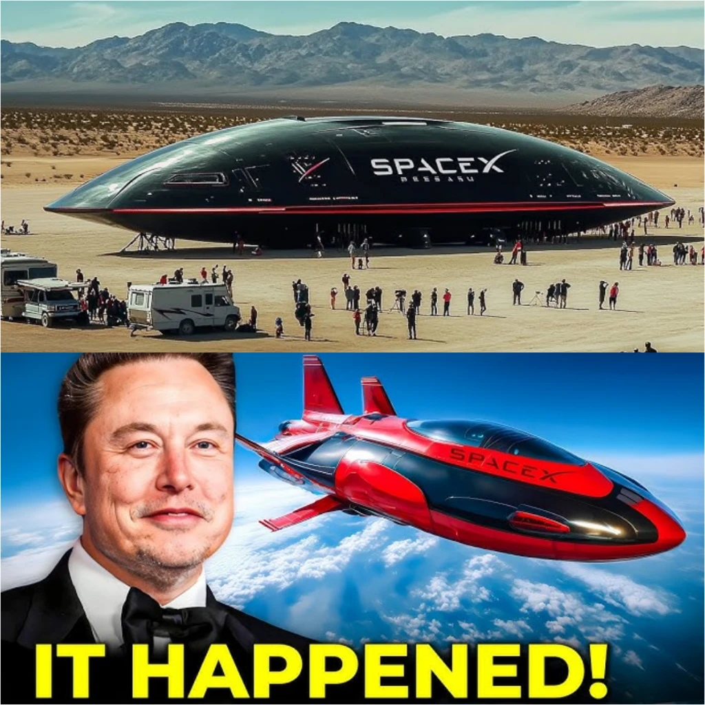 Breaking News: Elon Musk REVEALS UFO-shaped stealth fighter jet that ...
