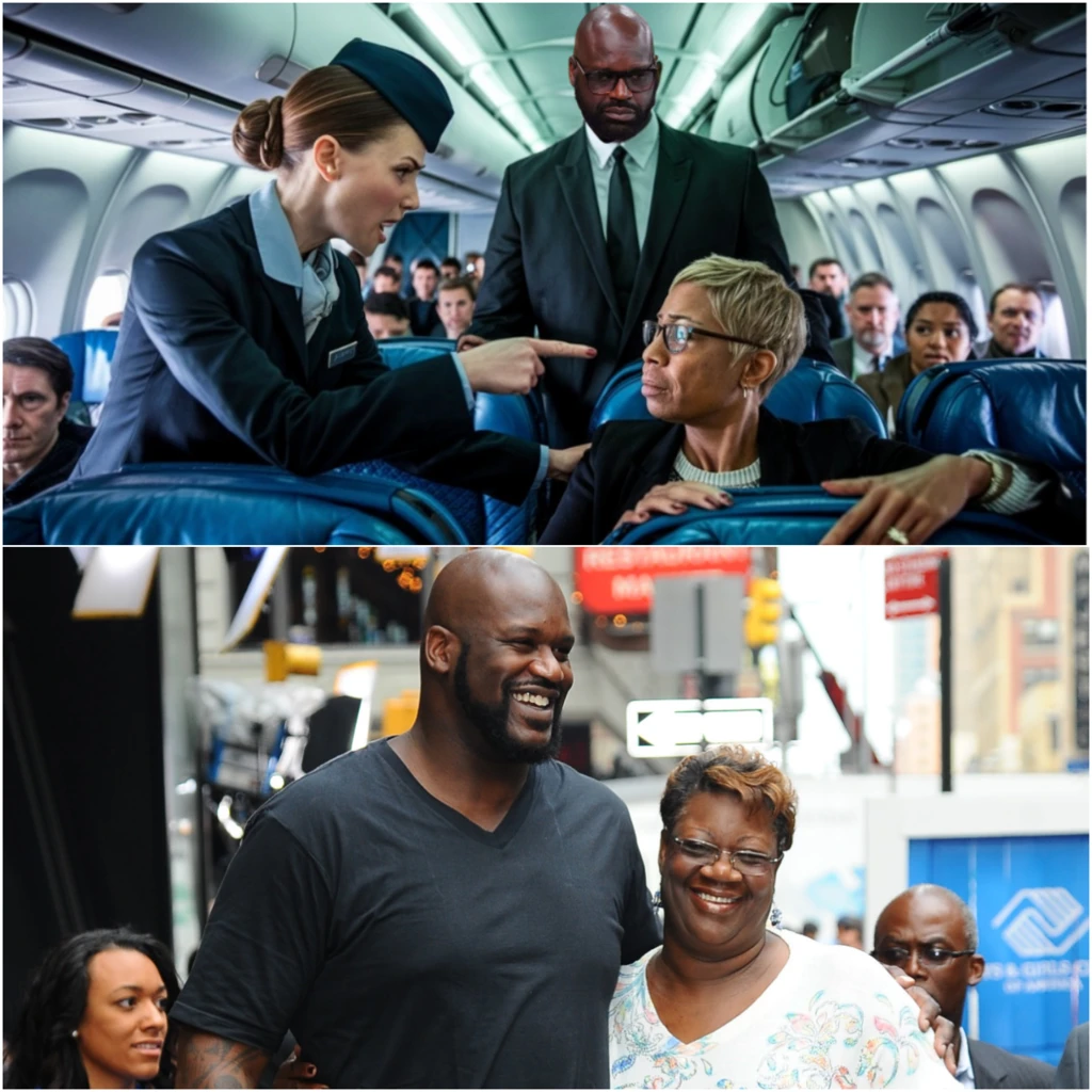 Big shaq's mother was denied a first-class seat, unaware that her son ...