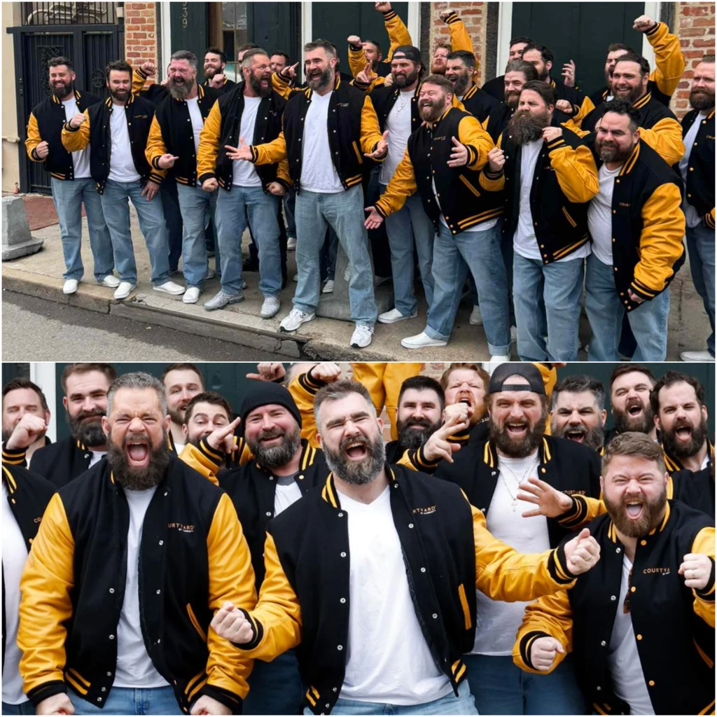 Jason Kelce takes over New Orleans with army of lookalikes with very unique Super Bowl prize on ...