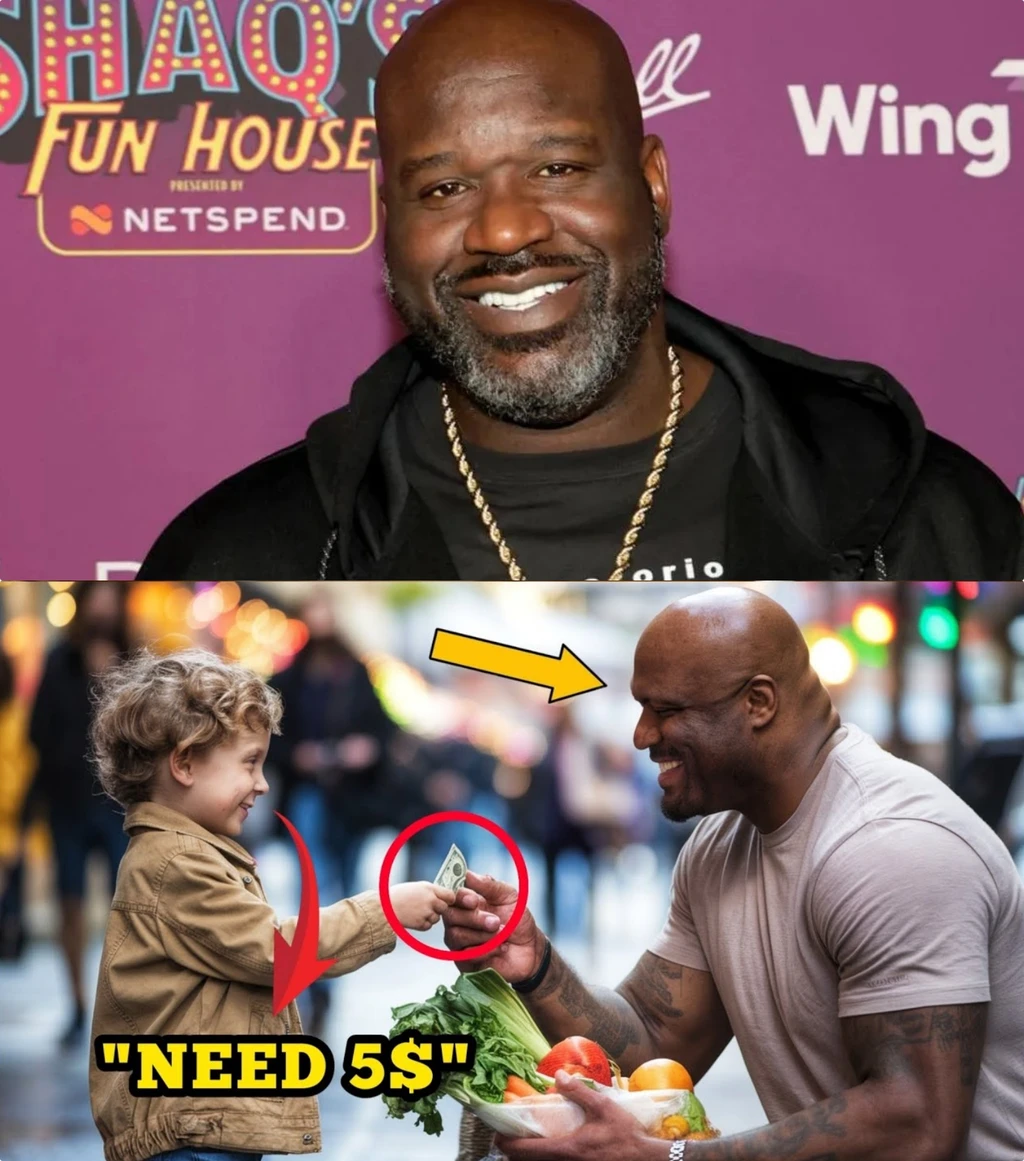 Young Boy Asks Big Shaq for 5$ for His Sick Mom – What Shaq Does ...