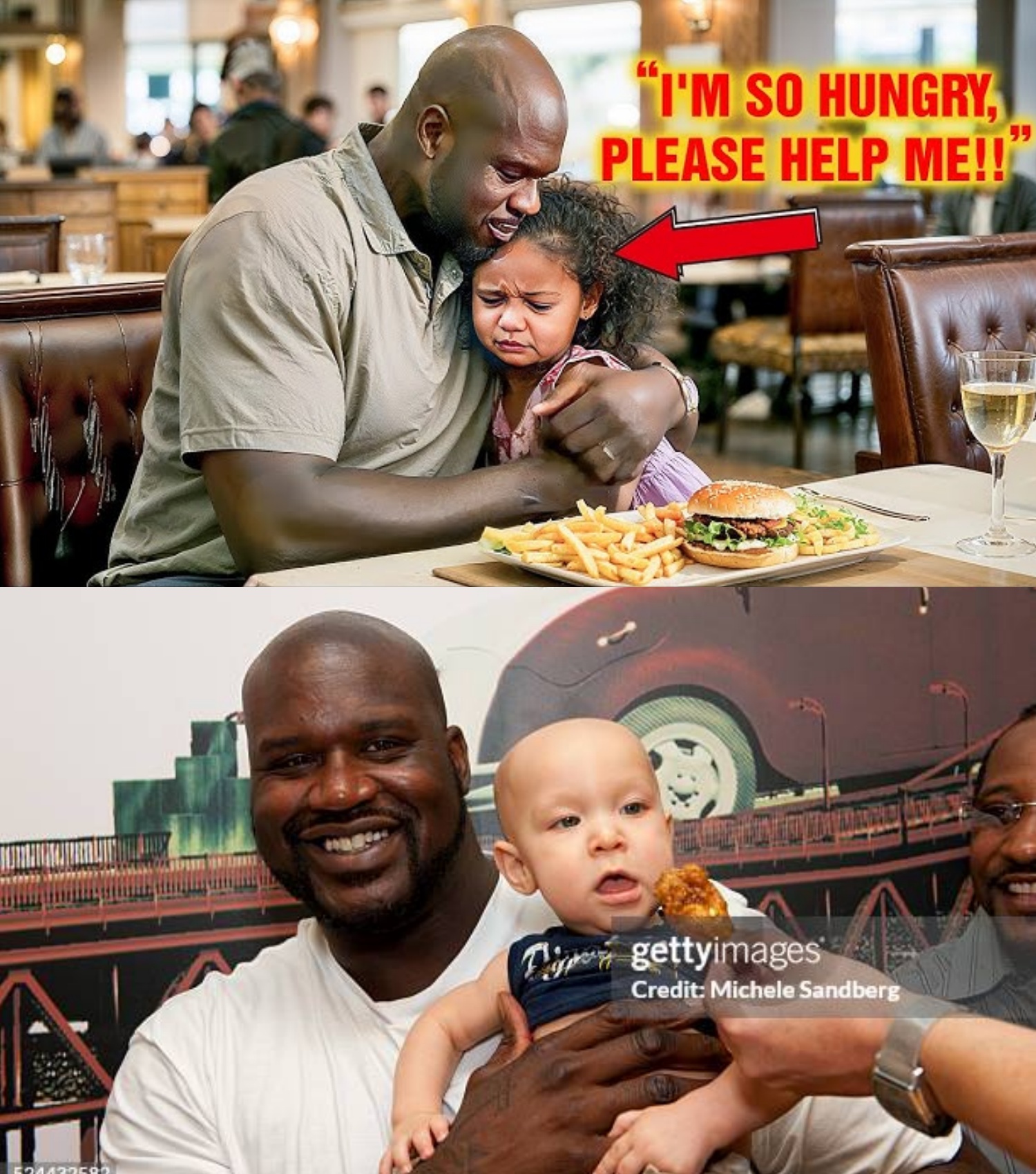 Homeless Girl Meets Big Shaq at a Diner—What Happens Next Will Melt ...