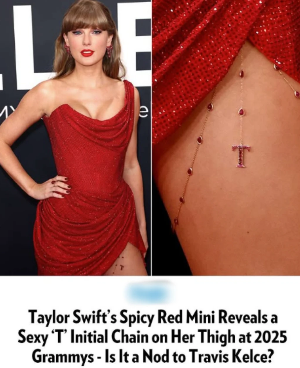 What Taylor Swift wore to the Grammys: Singer stuns in a burning, sparkling red dress - News