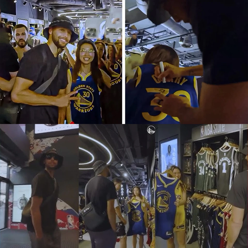 What Steph Curry Just Did Inside an NBA Store That Surprised the World ...