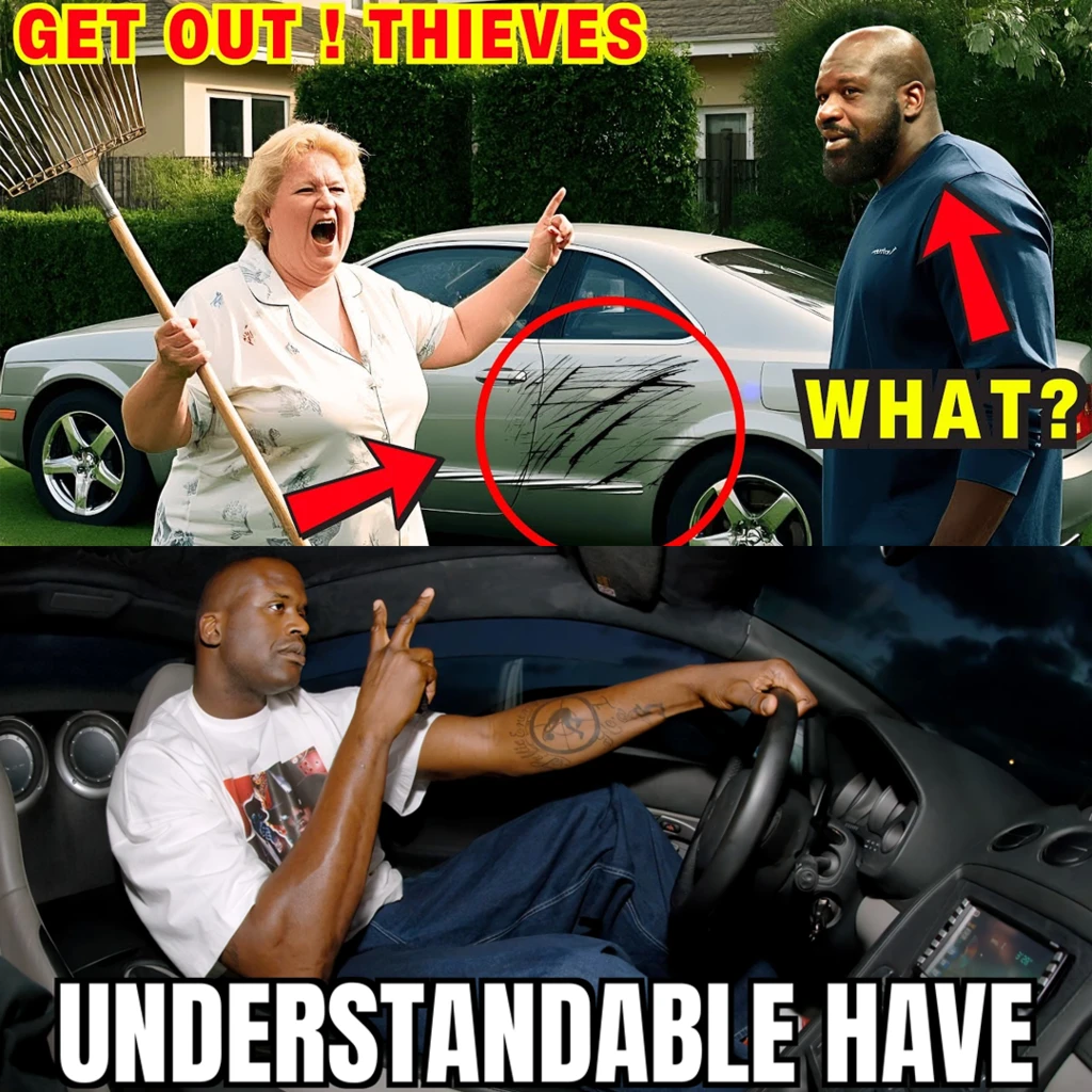 Big Shaq's Car Was Scratched By His Mean Neighbor...And The Ending ...