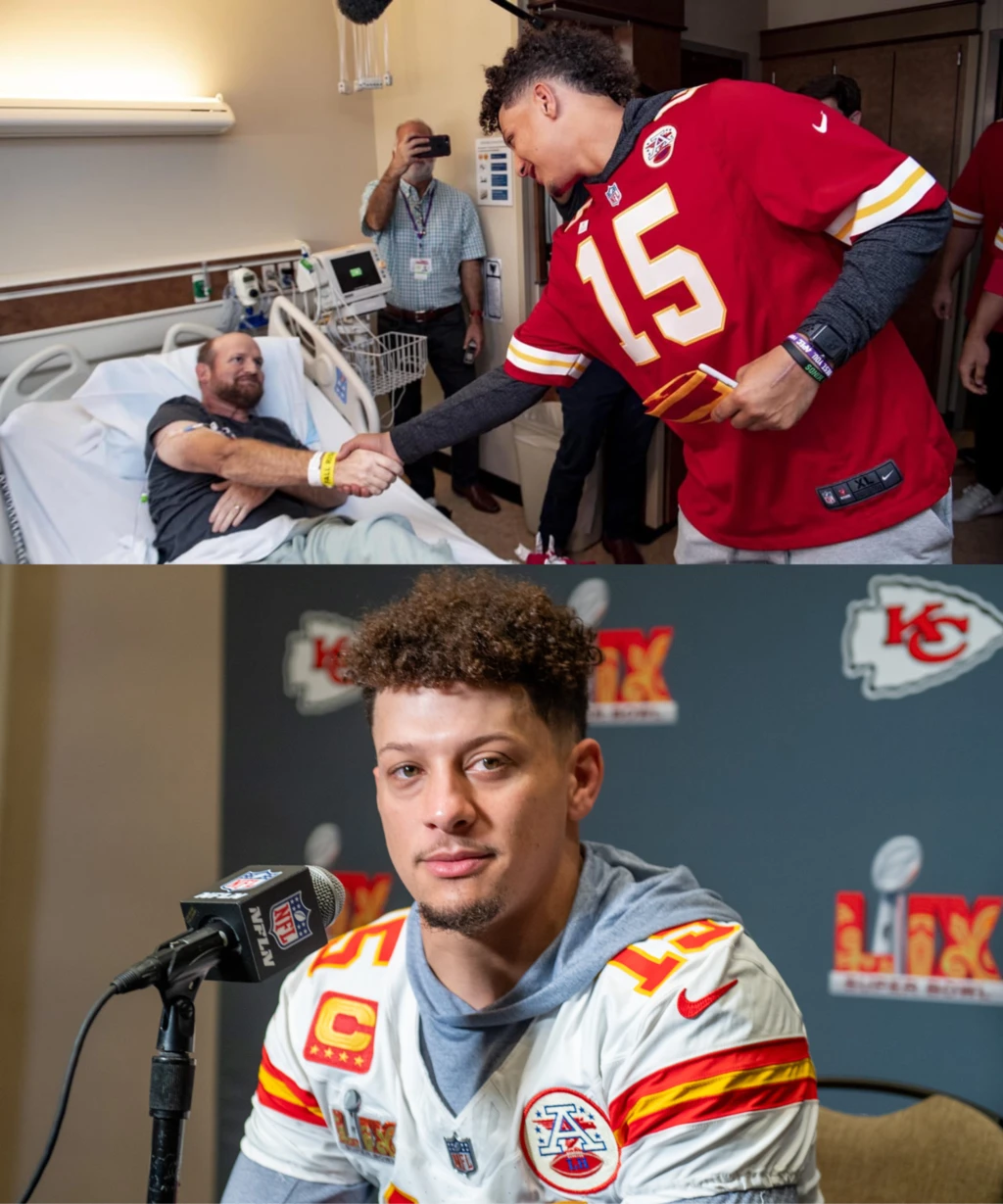 Patrick Mahomes Recognizes Former Neighbor Working as Hospital Janitor ...