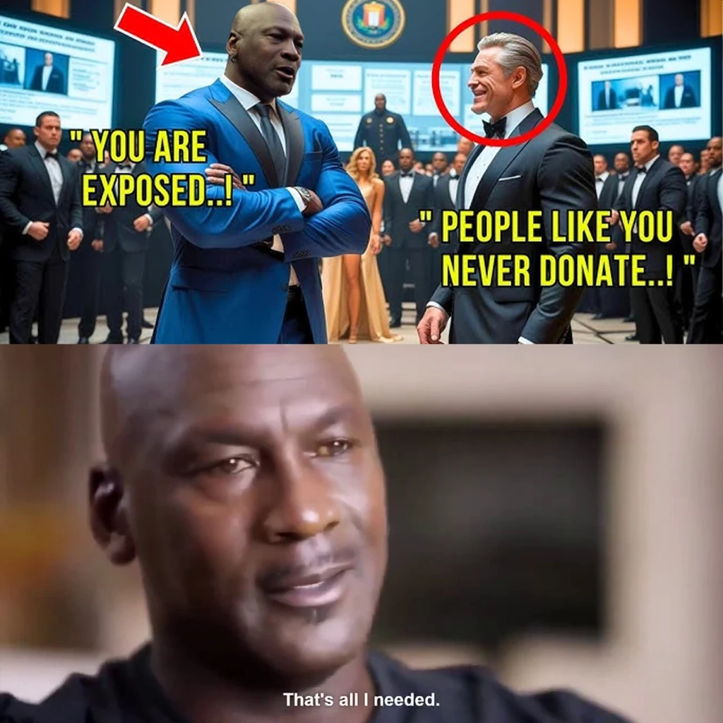Michael Jordan Exposes a Fake Charity Scamming Poor People, What ...
