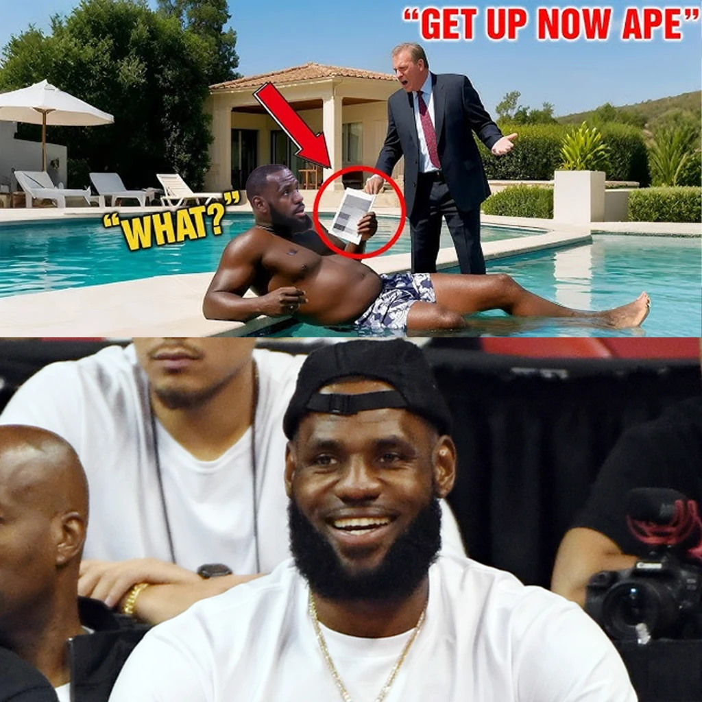 The hotel manager kicked LeBron James out of the pool—until LeBron ...