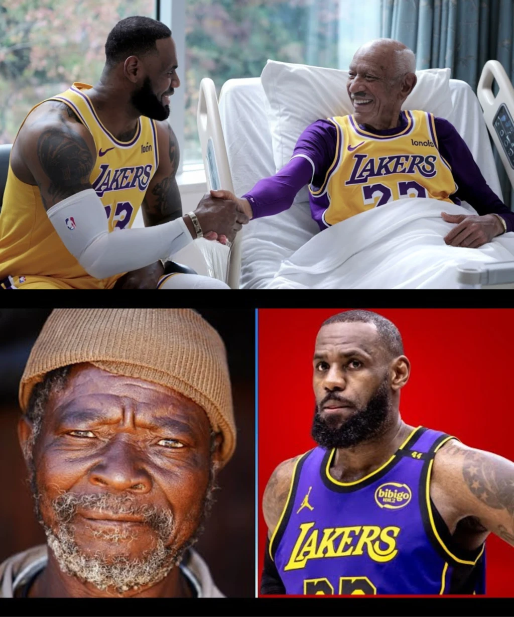 LeBron James Visits Hospital to Meet 80-Year-Old Fan Who Never Missed a ...