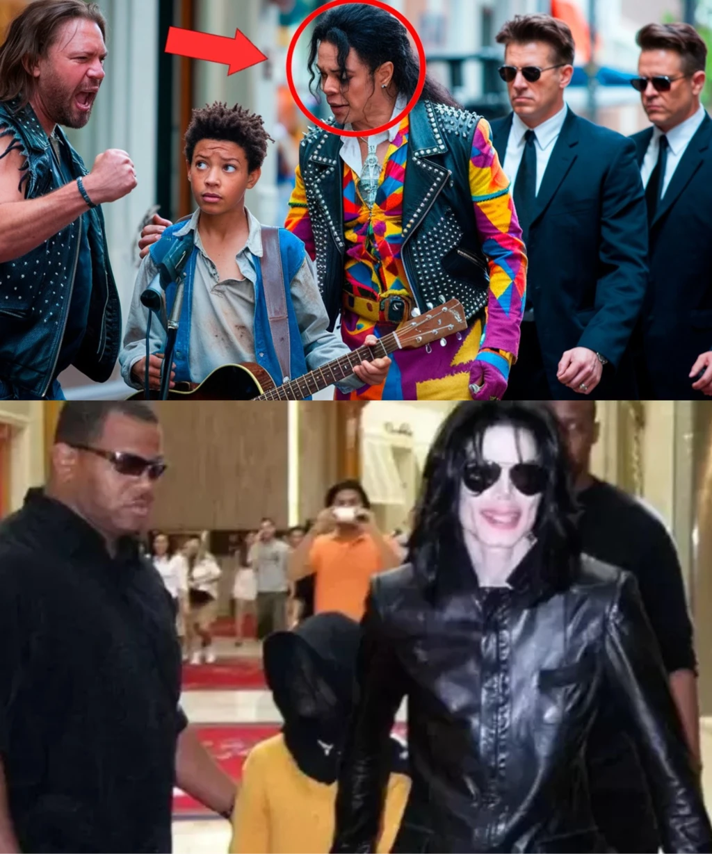 A Biker Attacked The Guitarist's boy, but when Michael Jackson and his ...
