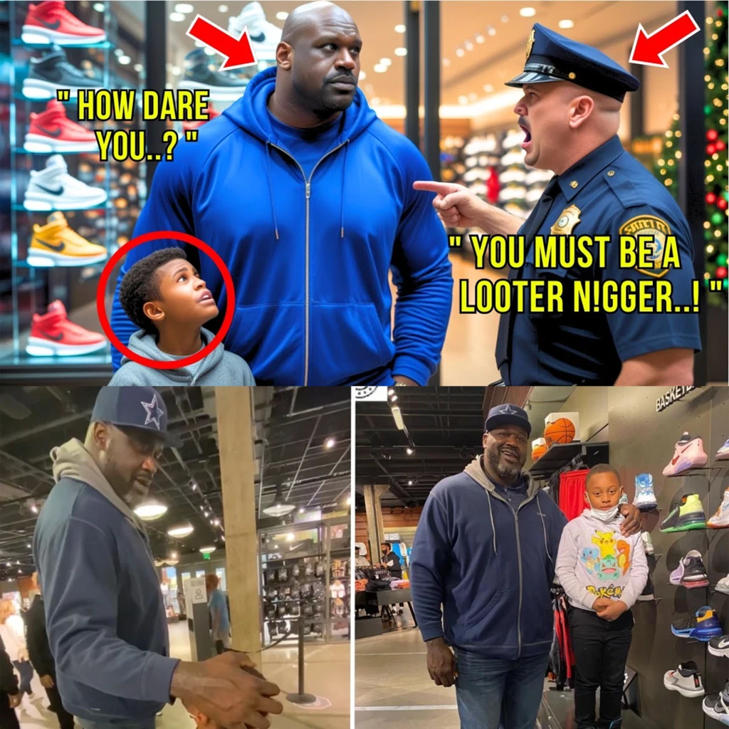 Mall Security Tries to Stop Big Shaq From Giving Shoes to Poor Kids ...