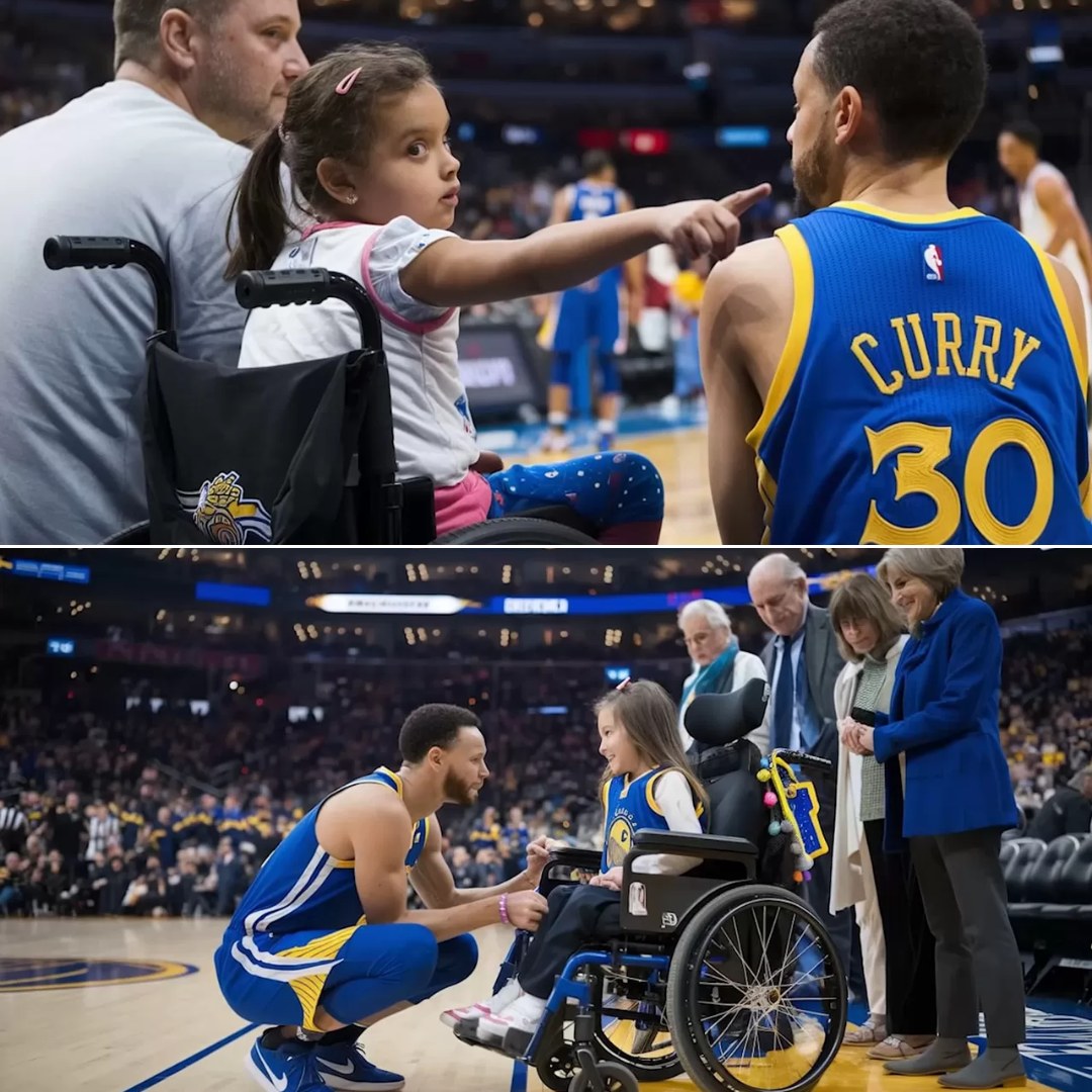Disabled Fan Confronts Steph Curry During Game... His Reaction Will ...