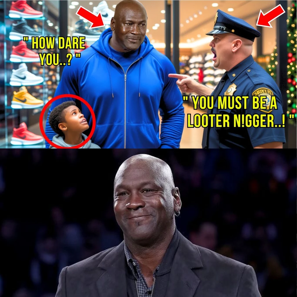 Mall Security Tries to Stop Michael Jordan From Giving Shoes to Poor ...