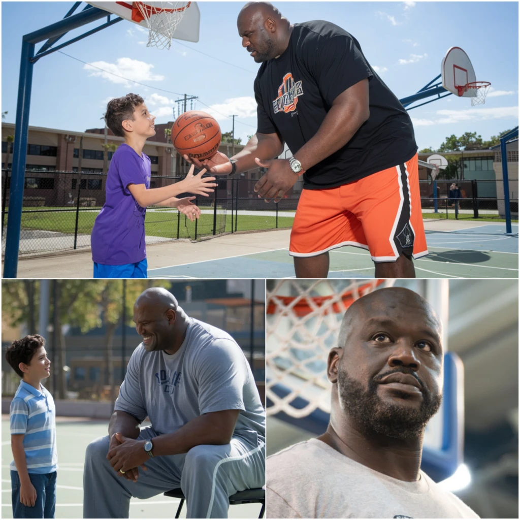 A Young Boy Challenges Shaquille O’Neal to a 1-on-1 Game—What Shaq Does ...