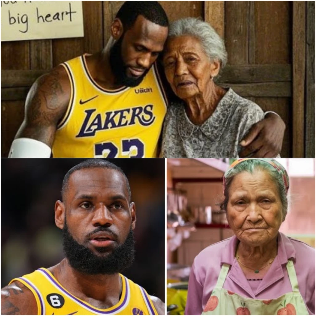 LeBron James Sees His Old Lunch Lady Still Working At 82… His Response ...