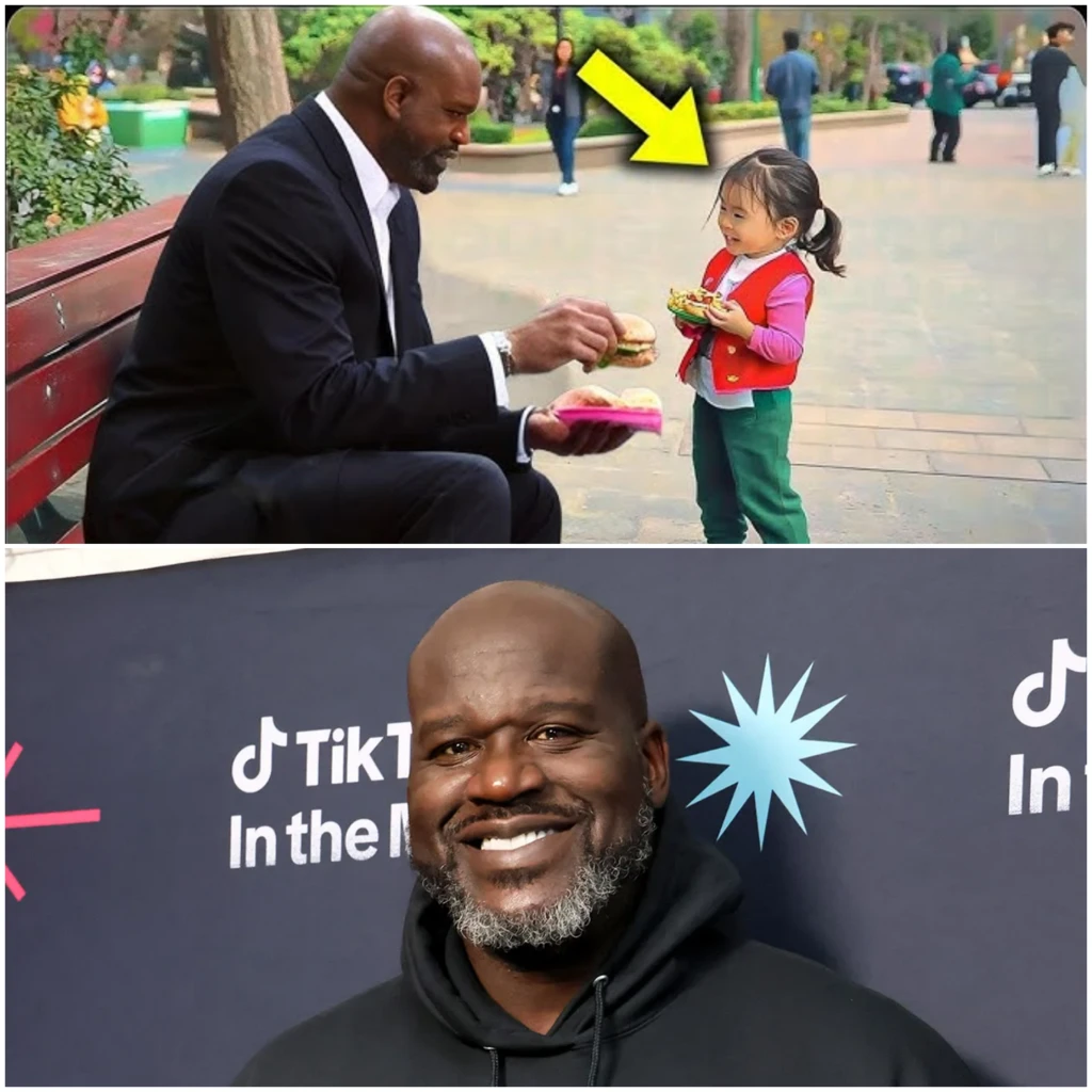 Little Girl Gives A Sandwich To Shaq O'Neal , 7 Days Later Something ...