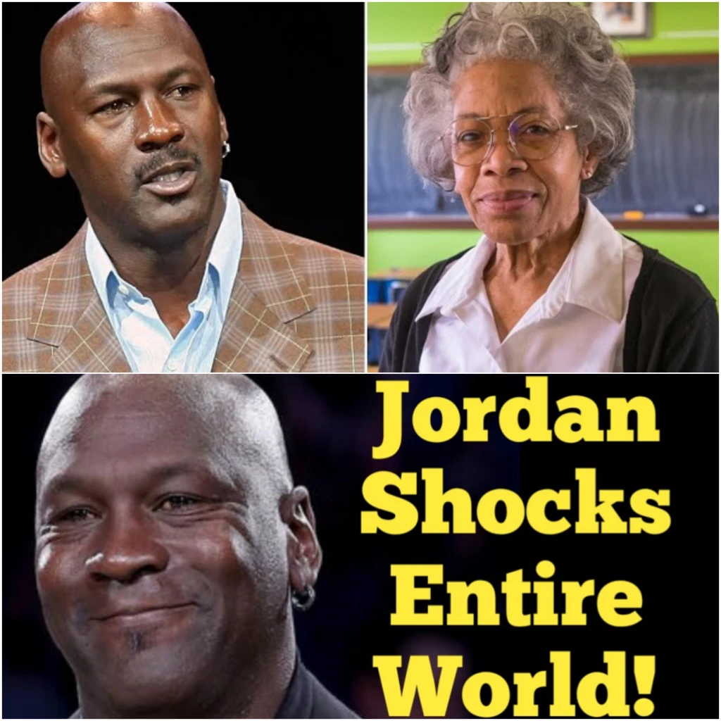 Michael Jordan Finds His Childhood Teacher In Poverty And Shocks Entire ...