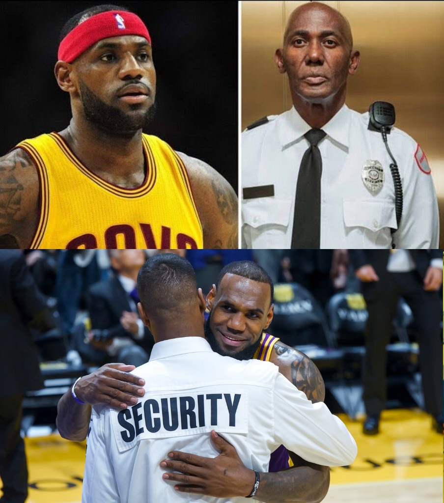 Black Security Guard Takes PayCut to Keep Kids’ Program Running- LeBron ...