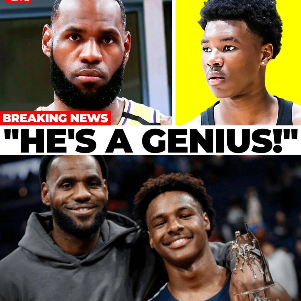 LeBron James's son Bryce James has been making waves, but not just for ...