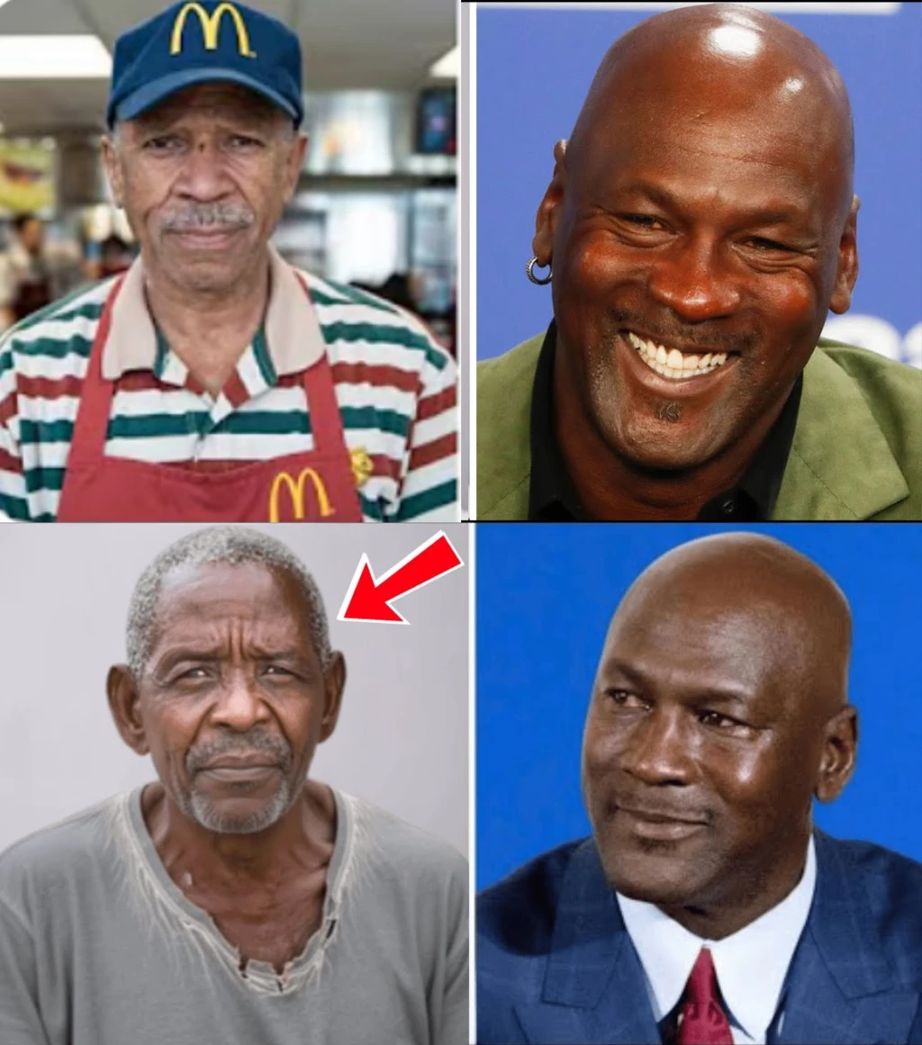Michael Jordan Discovers His Childhood Friend Working at McDonalds ...