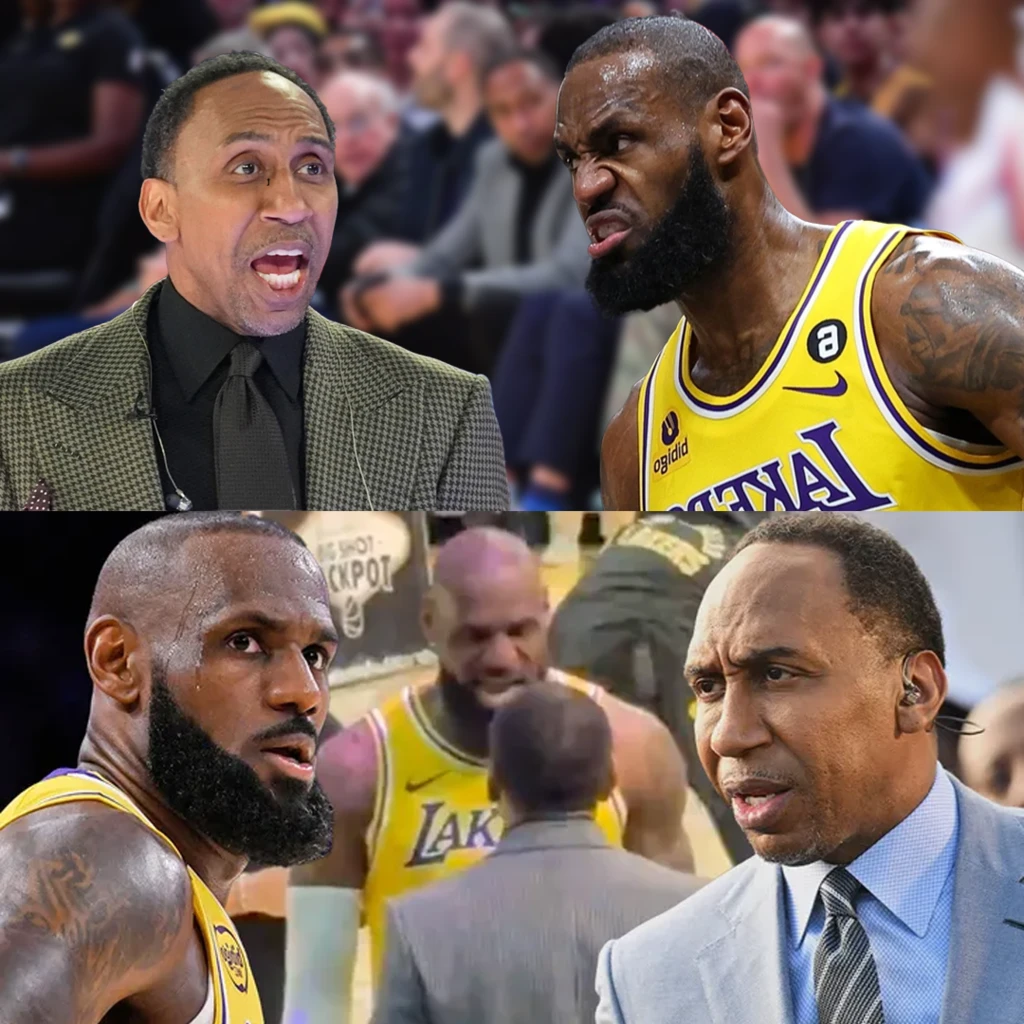 The ongoing feud between NBA superstar LeBron James and ESPN analyst ...