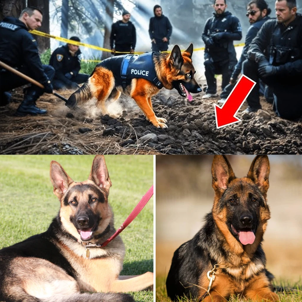 Search Dog Kept Circling A Spot In The Forest—When They Dug There, They ...