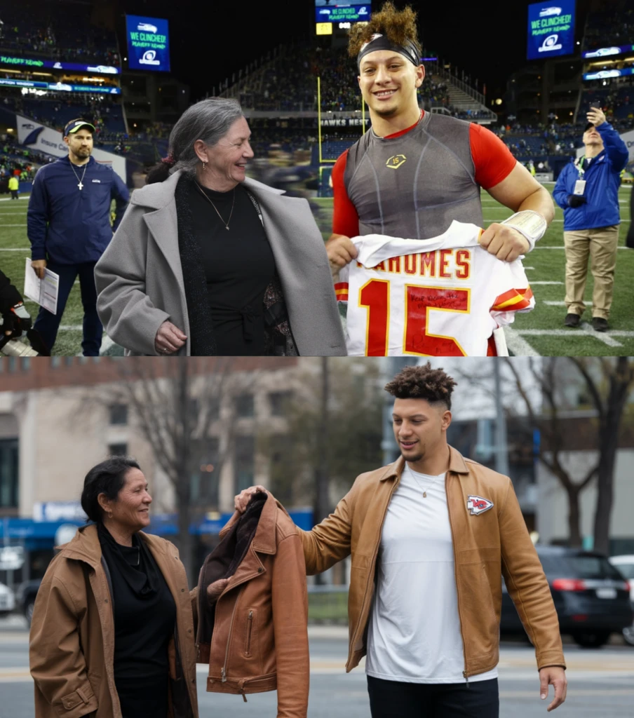 Patrick Mahomes Helps Homeless Girl with a Coat—Then Uncovers Her ...