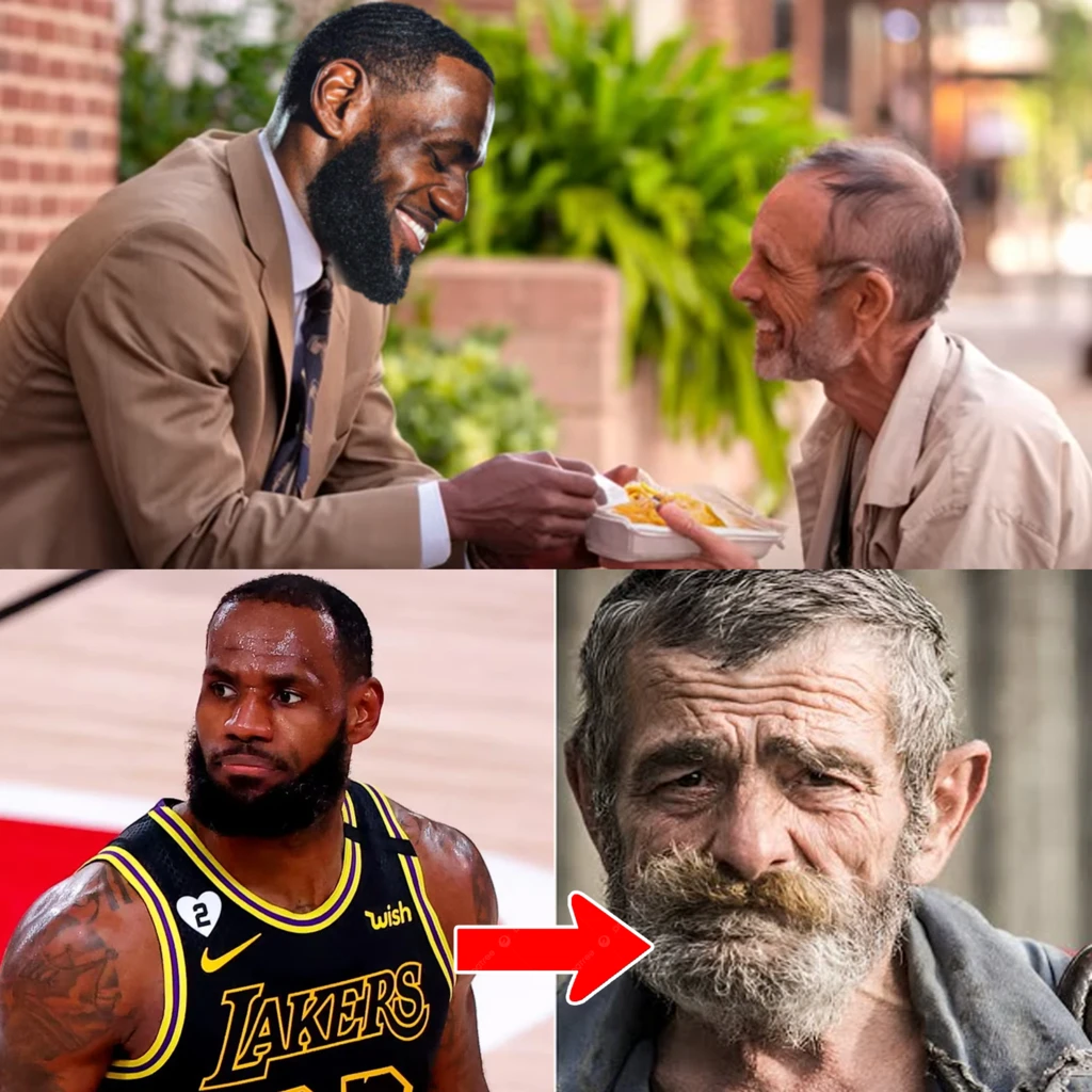 LeBron James Fed a Homeless Man. An Hour Later, He Handed Him a NOTE ...