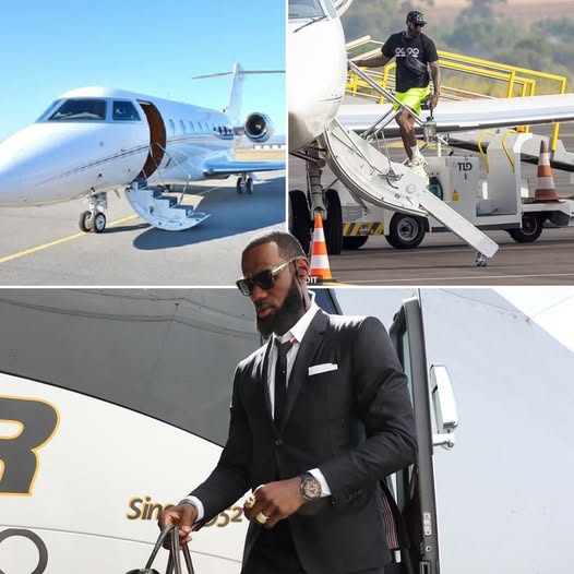 Los Angeles Lakers star LeBron James is enjoying a luxurious and ...