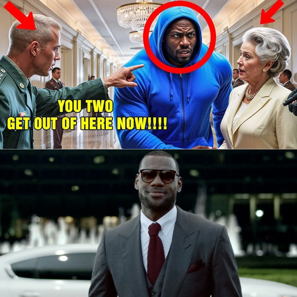 Security Guard Tries to Kick Out LeBron James’ Mother, Then Freezes ...