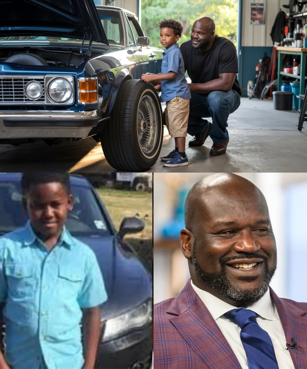 Black boy helped shaquille o neal patch his car tire, his life changed ...
