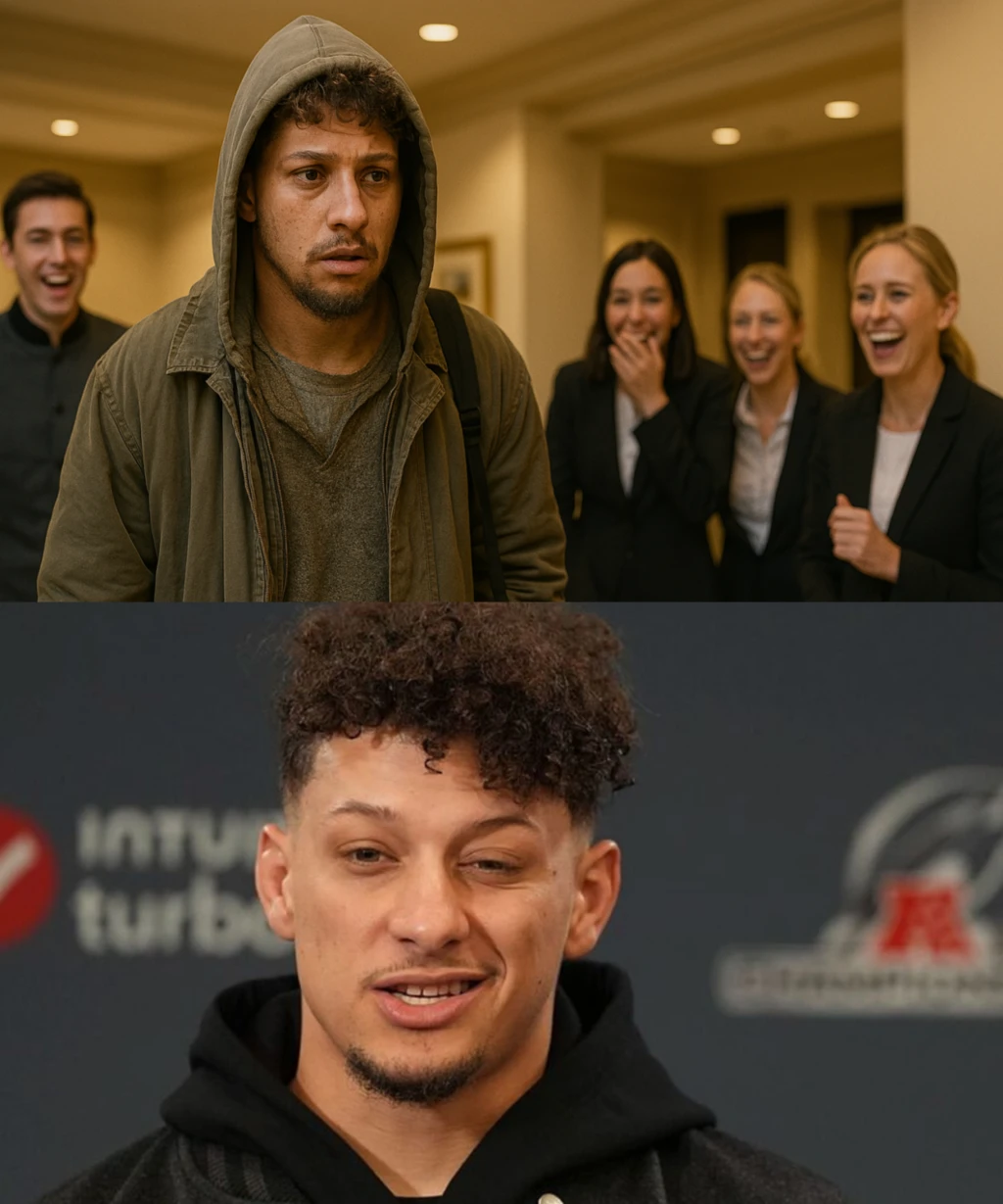 Patrick Mahomes Walks In Dressed Like He’s Homeless — Hotel Staff Laugh ...