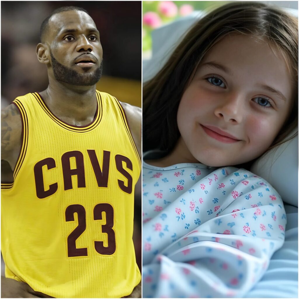 LeBron James hugs a girl moments before she died! The reason will make ...