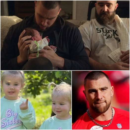 Travis Kelce Revealed as the 'Best Uncle Ever': Cradles Niece Like a ...