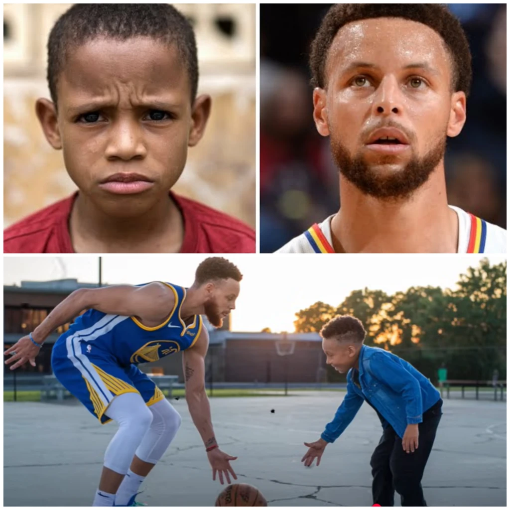 Stephen Curry Meets a Young Boy Who Can’t Afford Basketball Shoes What ...